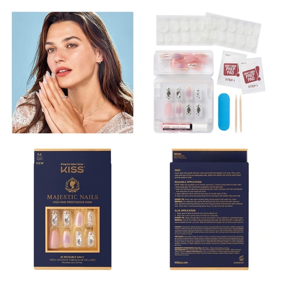 Kiss Makeup Nwt Kiss Majestic Nails Poshmark